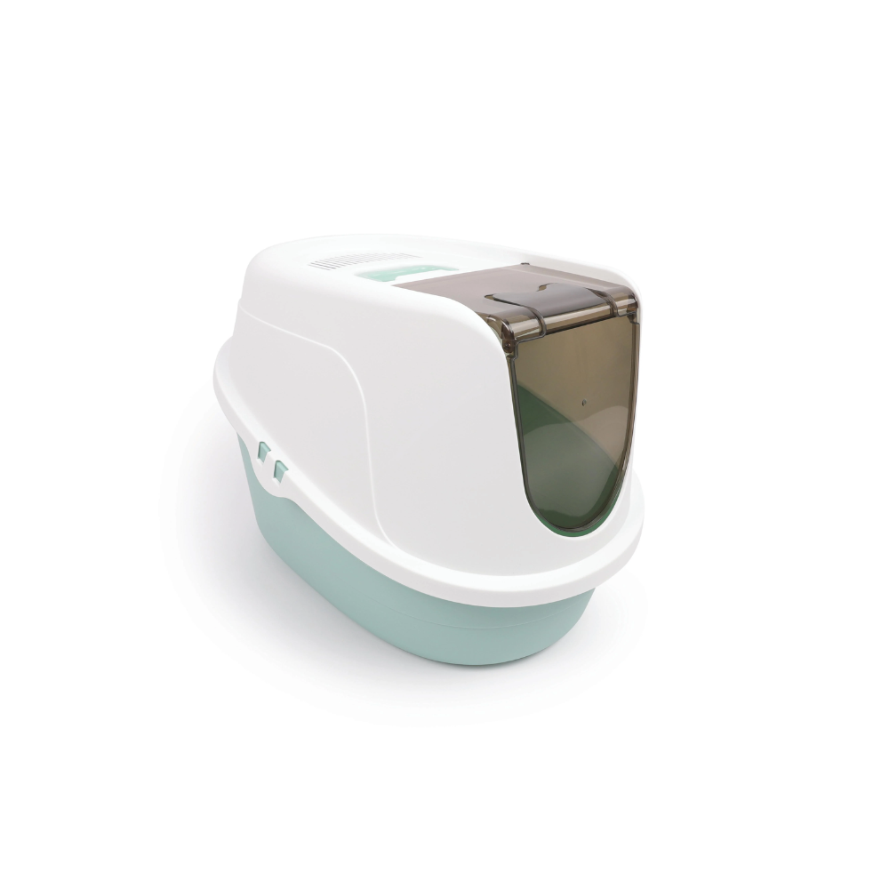 ECO TIMA Cat Litter Box - Sea Green – M-PETS