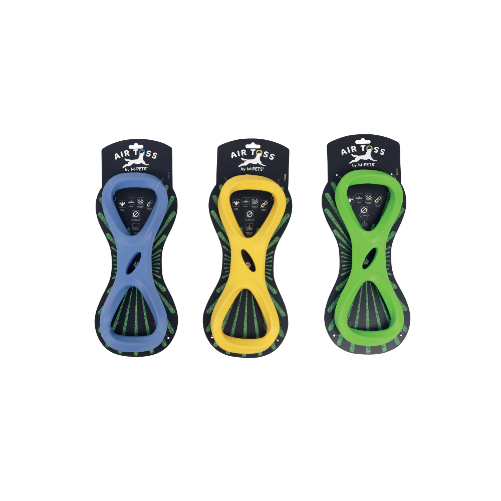 AIR TOSS Dog Floating Toy Twist - Blue – M-PETS