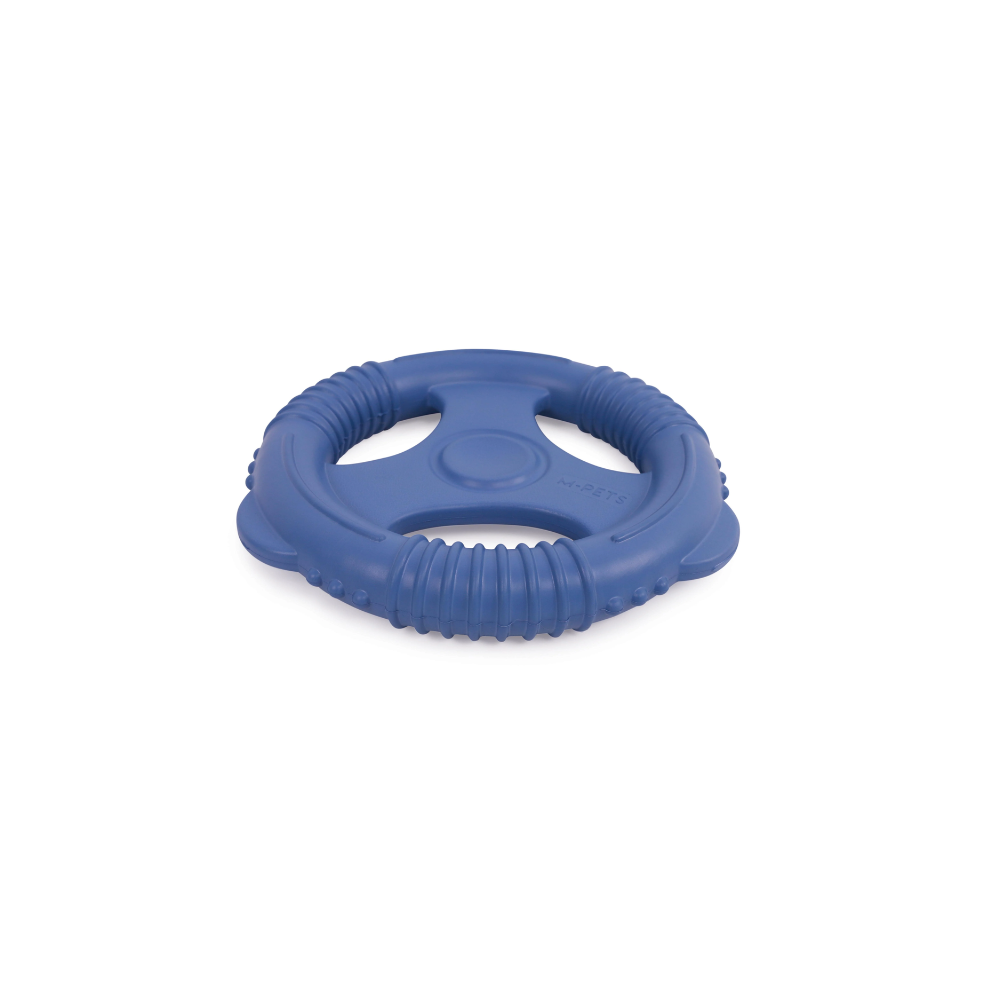 AIR TOSS Dog Floating Toy Wheel - Blue – M-PETS