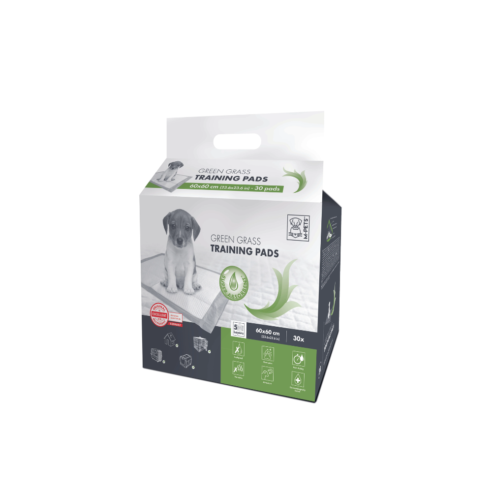 Green Grass Training Pads 60 x 60 cm - 30 pcs – M-PETS