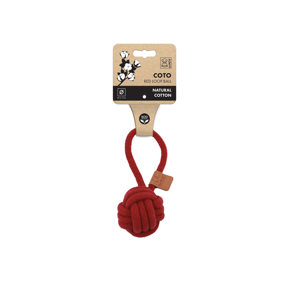 COTO Red Loop Ball – M-PETS