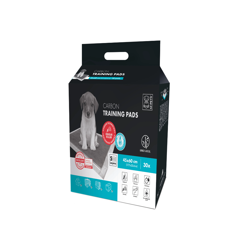 CARBON Training Pads 45 x 60 cm - 30 pcs – M-PETS