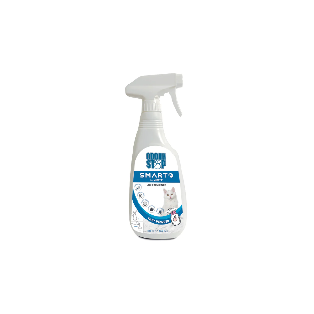 Odour Stop Air Freshener Spray - Smarto cat litter box Refill – M-PETS