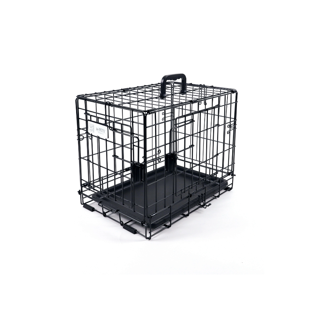 VOYAGER Wire Crate Black – M-PETS